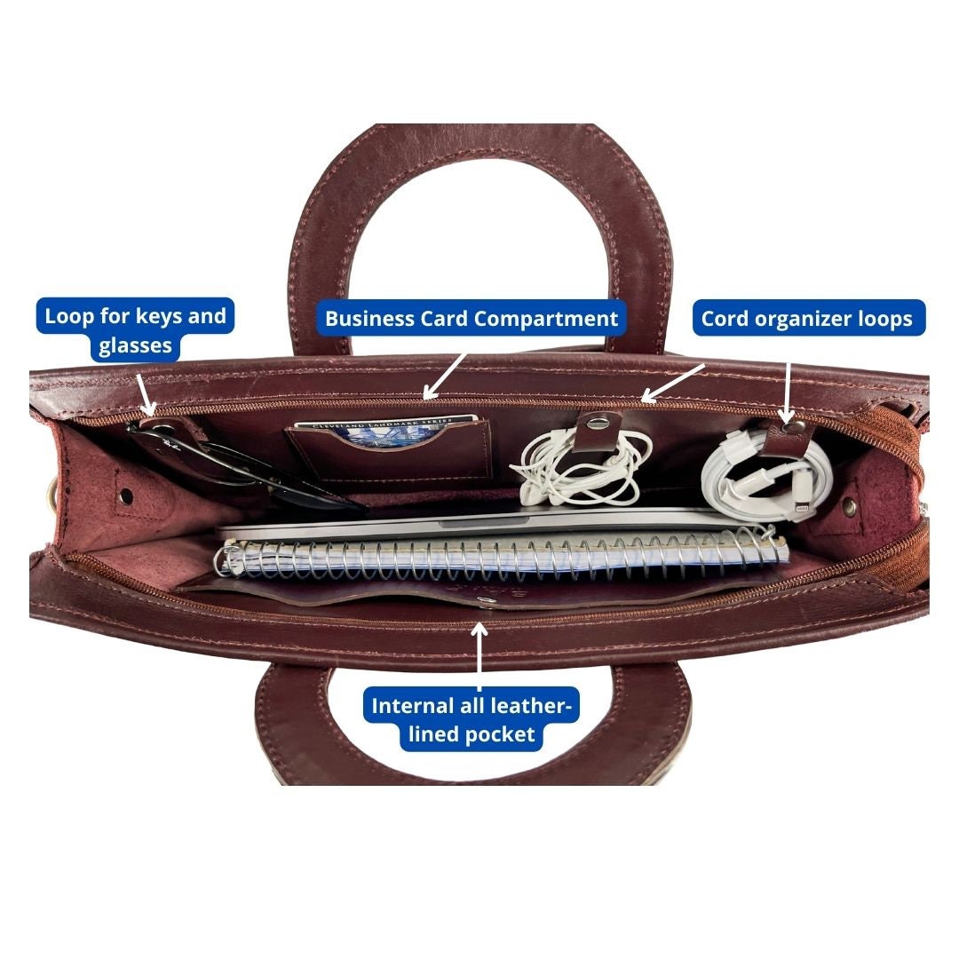 Personalized Leather Briefcase. Laptop Briefcase. Briefcase Men, Women ...