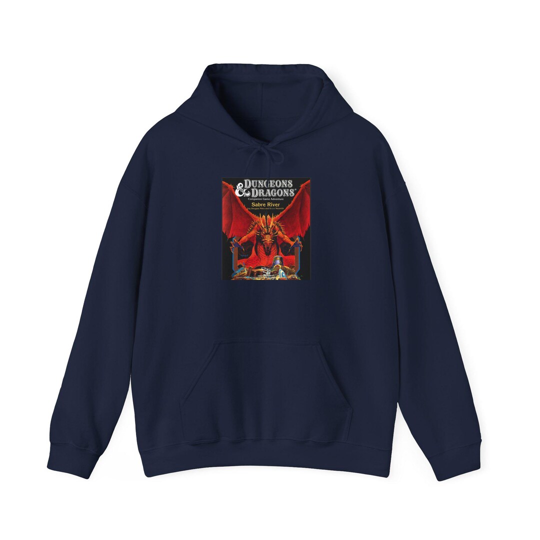 Sable River Dnd Classic Game Sweatshirt: Vintage Retro Gaming Tabletop ...