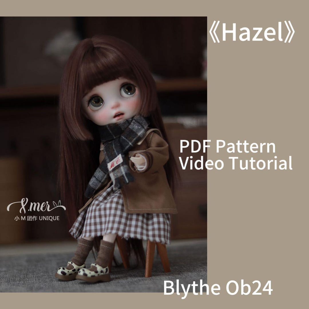 Blythe Patterns Jacket Dress and Base Shirt Set hazel - Etsy
