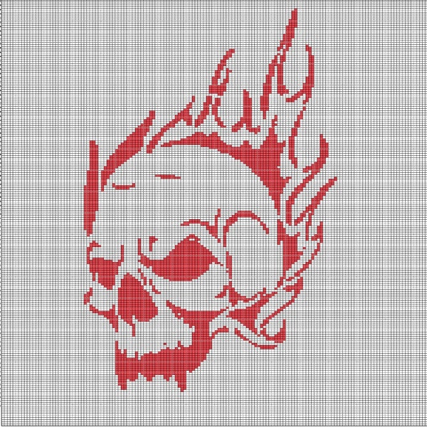 Skull Crochet - Etsy