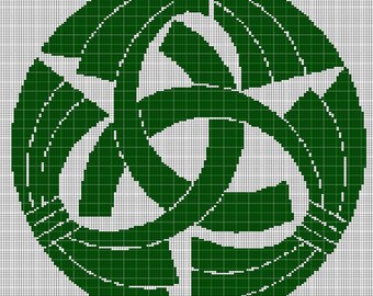 Celtic S Crochet Afghan Pattern Graph - Etsy