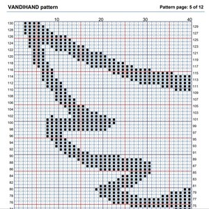 Angel Symbol 2 Crochet Afghan Pattern Graph - Etsy