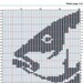 Fish 9 Crochet Afghan Pattern Graph - Etsy