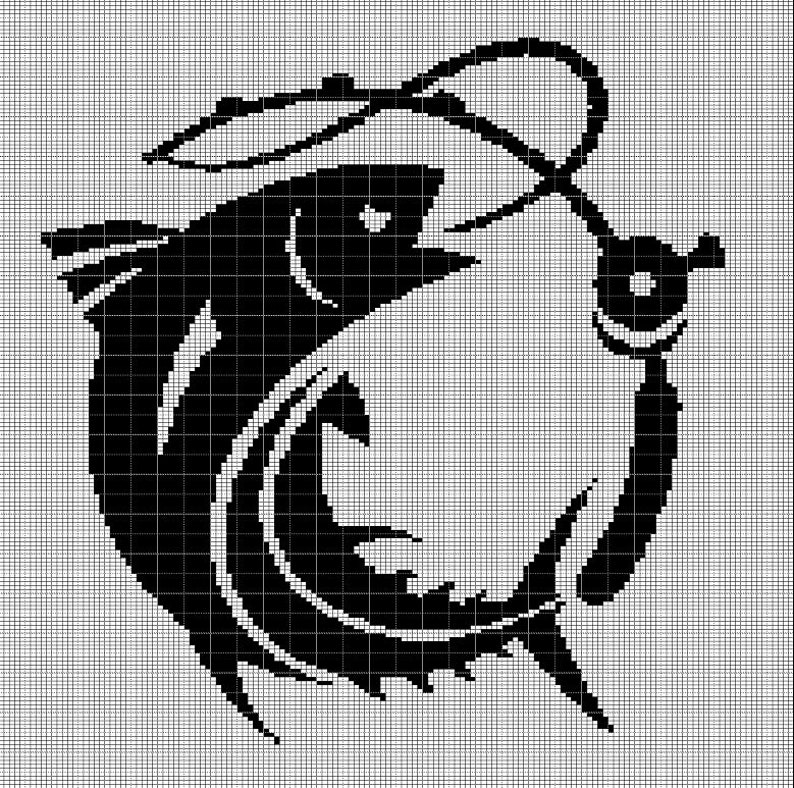 Fishing Crochet Afghan Pattern Graph - Etsy