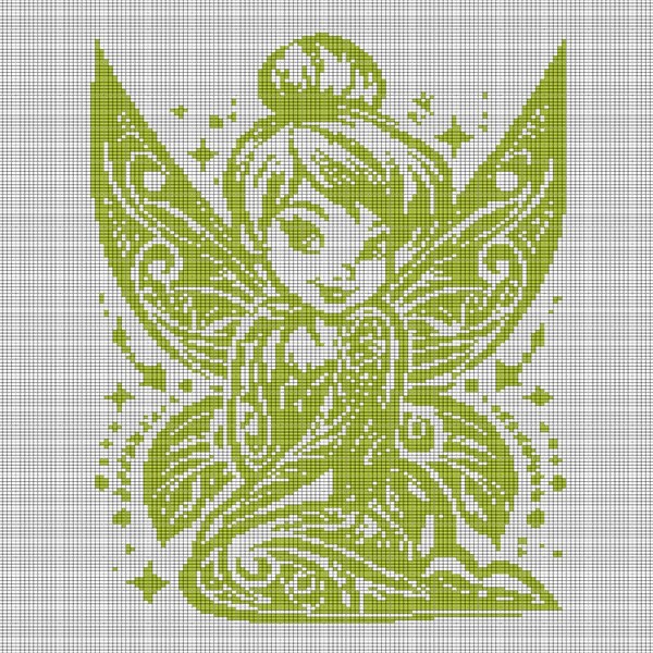 Crochet Tinkerbell - Etsy