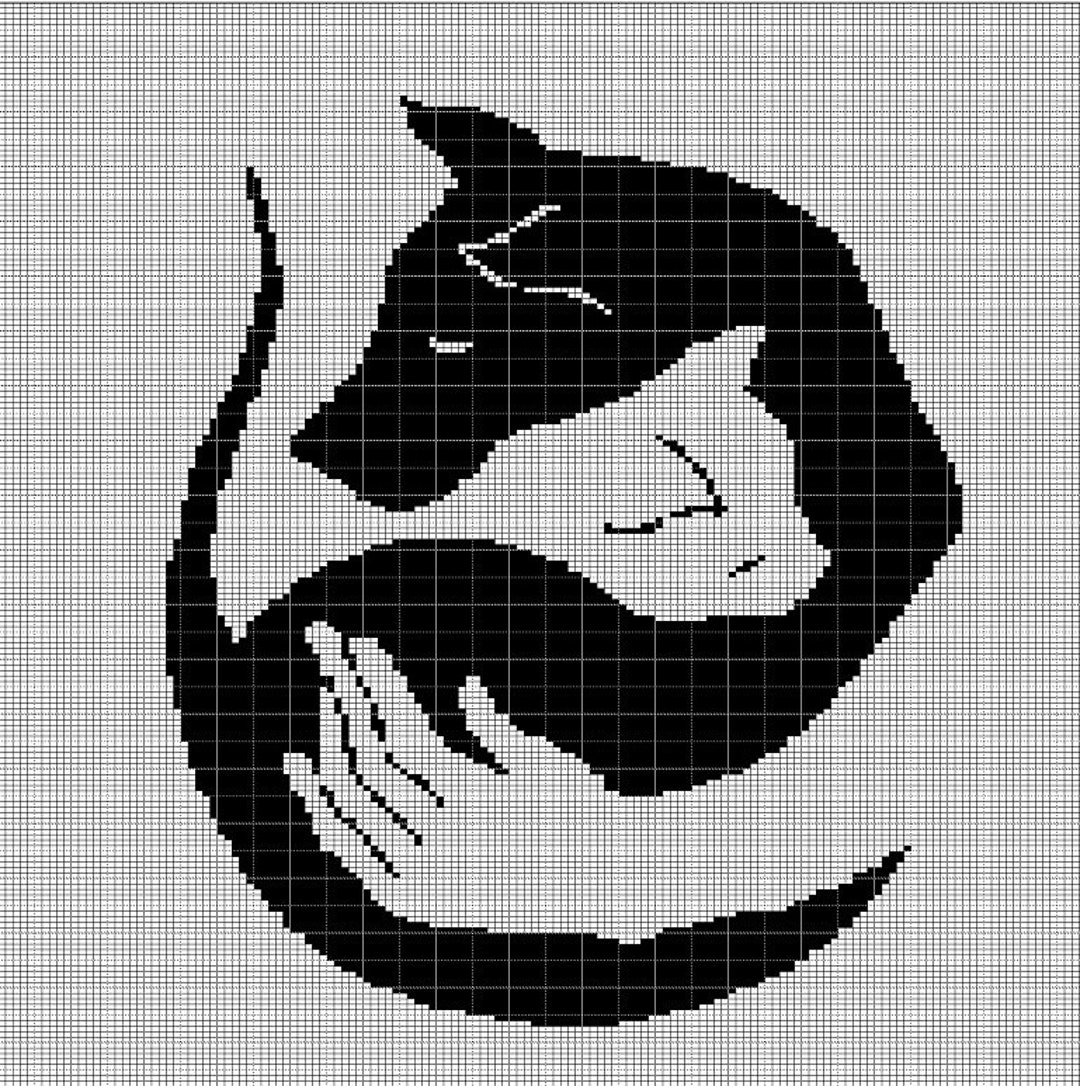 Owner Crochet Afghan Pattern Graph - Etsy