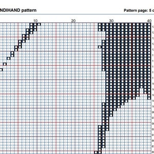 Bat Crochet Afghan Pattern Graph - Etsy