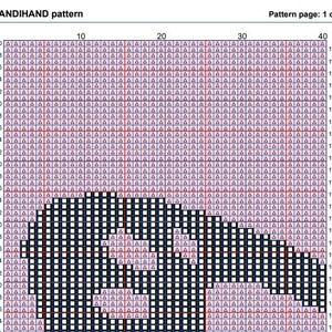 Butterfly Crochet Afghan Pattern Graph - Etsy