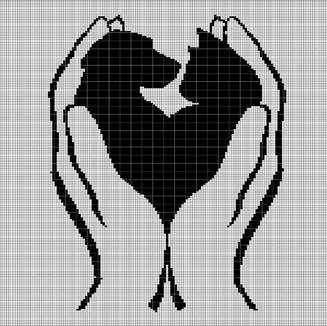 In the Master's Palm Crochet Afghan Pattern Graph - Etsy