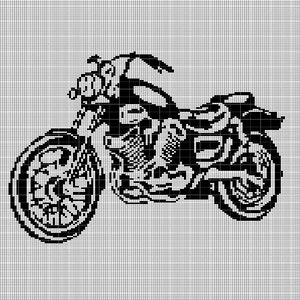 Motor 3 Crochet Afghan Pattern Graph - Etsy