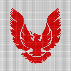 Phoenix Crochet Afghan Pattern Graph - Etsy