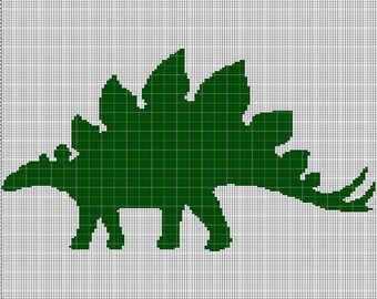 Patterns Craft Supplies & Tools Moose crochet afghan pattern graph etna ...