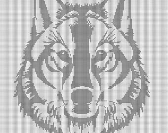 Grey Wolf Pattern | Etsy