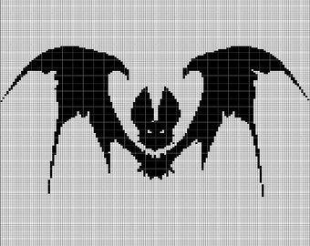 Little Bat 2 Crochet Afghan Pattern Graph - Etsy