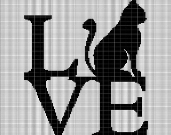 Cat Graph Pattern - Etsy