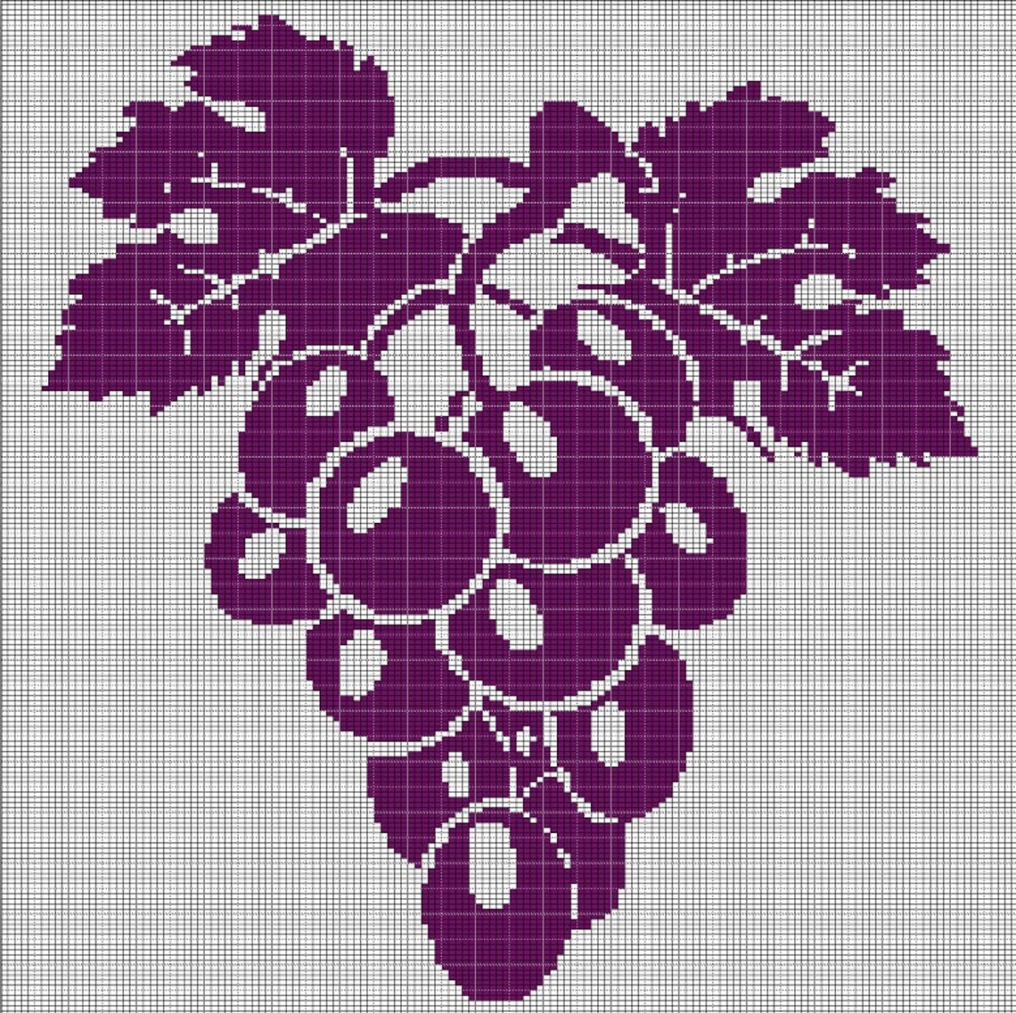 Graphe Crochet Afghan Pattern Graph - Etsy