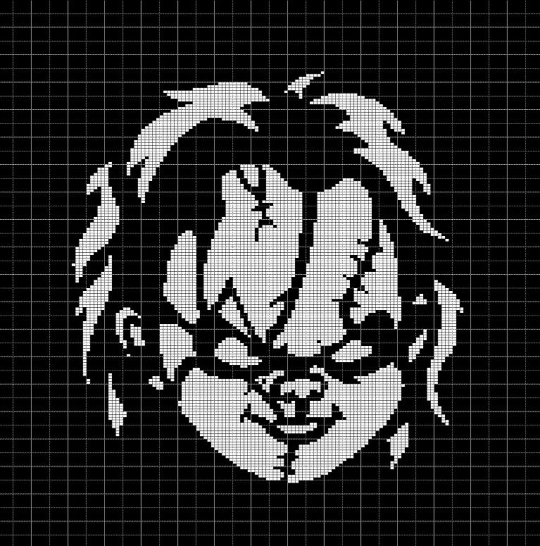 Chucky Crochet Afghan Pattern Graph - Etsy