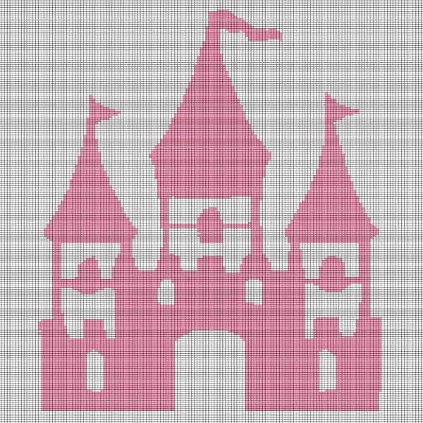 Crocheted Castle Pattern - Etsy