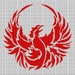 Phoenix 2 Crochet Afghan Pattern Graph - Etsy