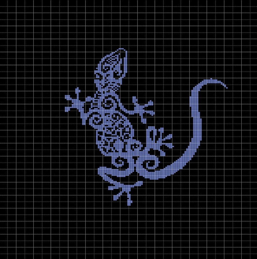 Art Gecco Crochet Afghan Pattern Graph - Etsy