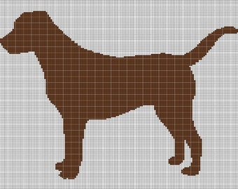 Little Dog 2 Crochet Afghan Pattern Graph | Etsy