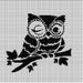 Owl 8 Crochet Afghan Pattern Graph - Etsy