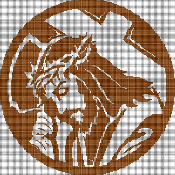 Jesus Graph Pattern - Etsy