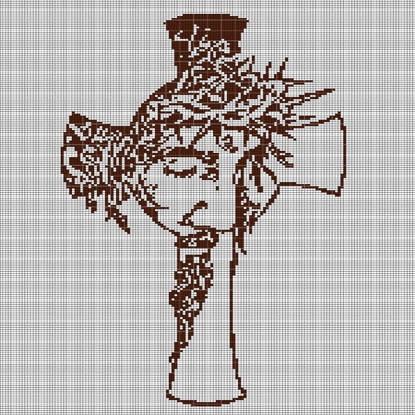 Jesus Graph Pattern - Etsy