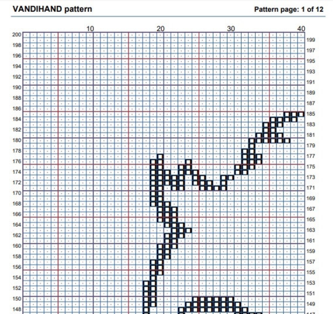 Little Owl 2 Crochet Afghan Pattern Graph - Etsy