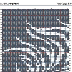 Lion Head 12 Crochet Afghan Pattern Graph | Etsy