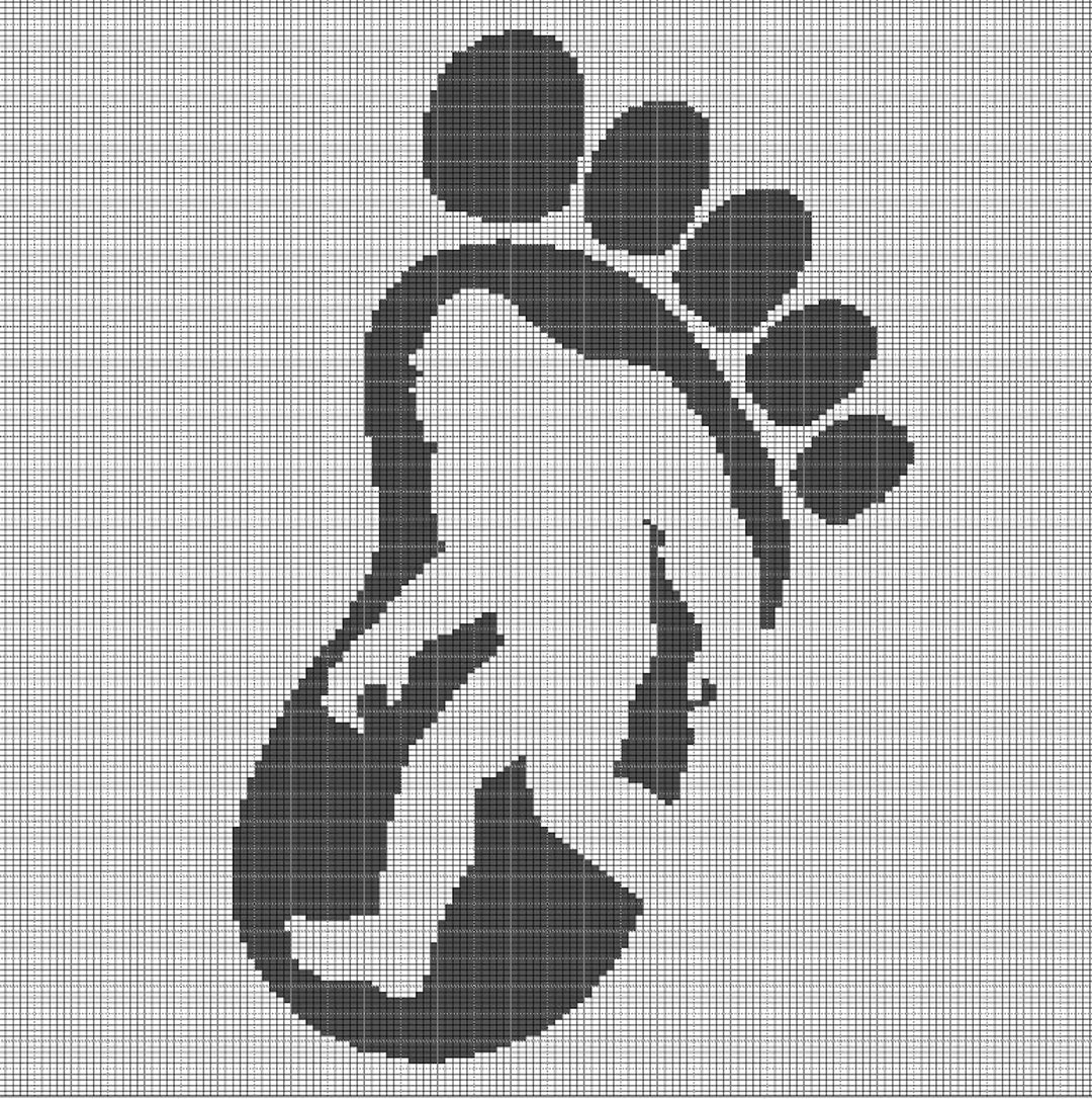 Evolution Crochet Afghan Pattern Graph - Etsy