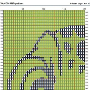 Baby Turtle Crochet Afghan Pattern Graph - Etsy