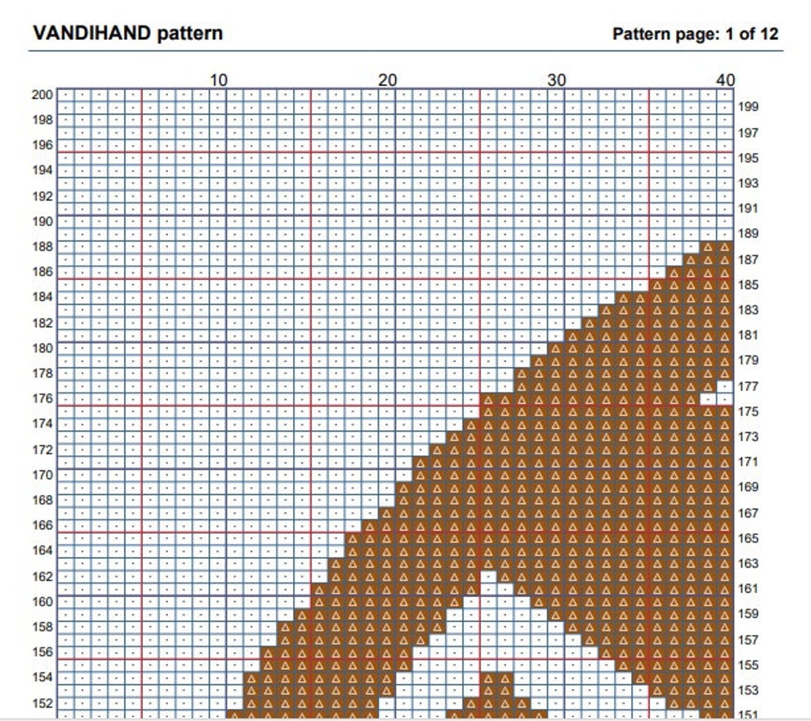 Jesus Christ Crochet Afghan Pattern Graph | Etsy