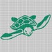 Turtle 3 Crochet Afghan Pattern Graph - Etsy
