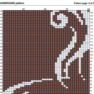Coffee 4 Crochet Afghan Pattern Graph - Etsy