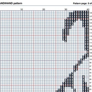 Sleeping Dog Crochet Afghan Pattern Graph - Etsy