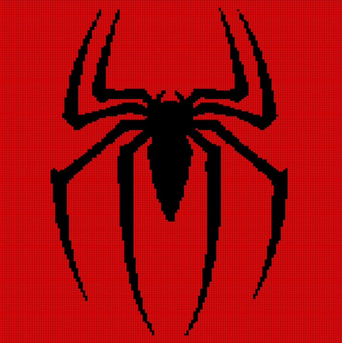 Spider Crochet Afghan Pattern Graph | Etsy