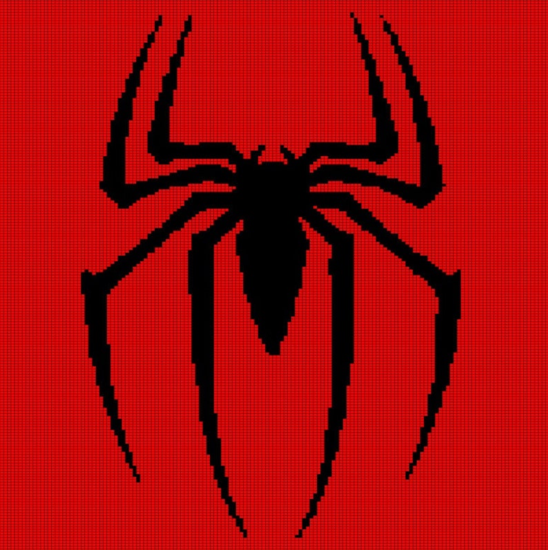 Spider Crochet Afghan Pattern Graph | Etsy