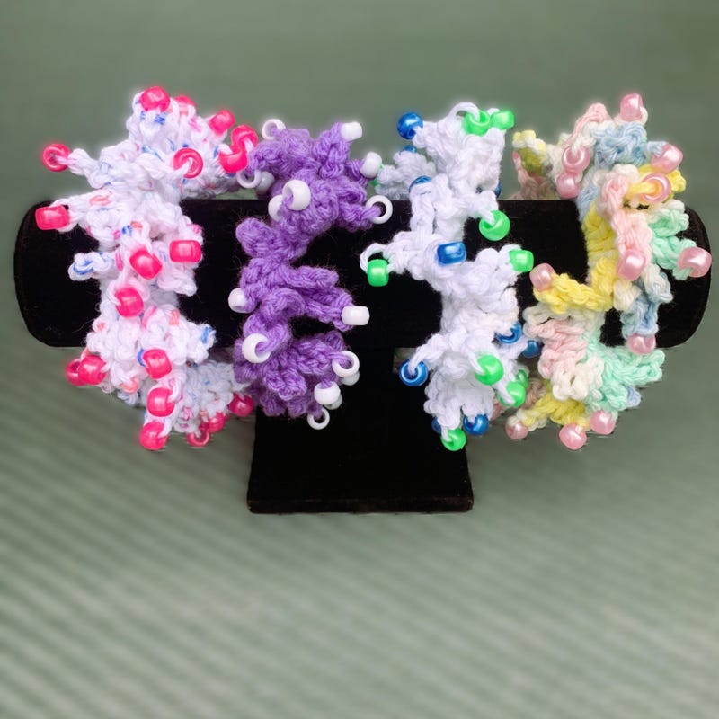 Pearl Scrunchie - Etsy