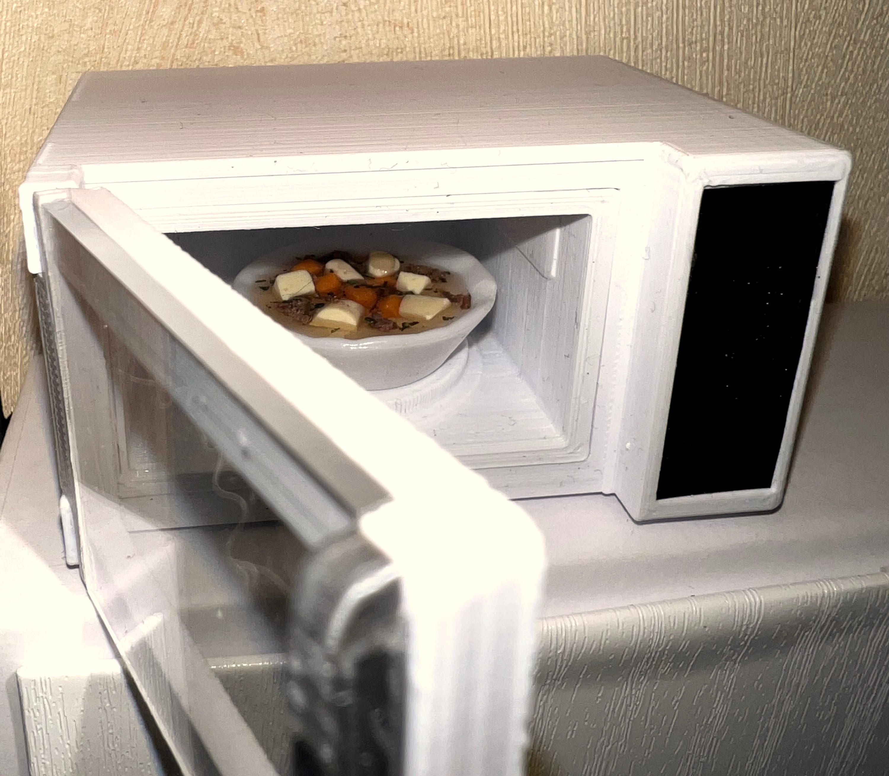 1:6 Scale Microwave Oven, Microwave Oven for Dollhouse - Etsy