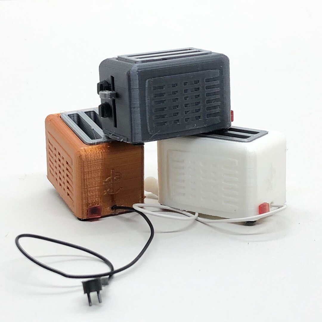 Toaster for Barbie-sized Dollhouse - Etsy Finland