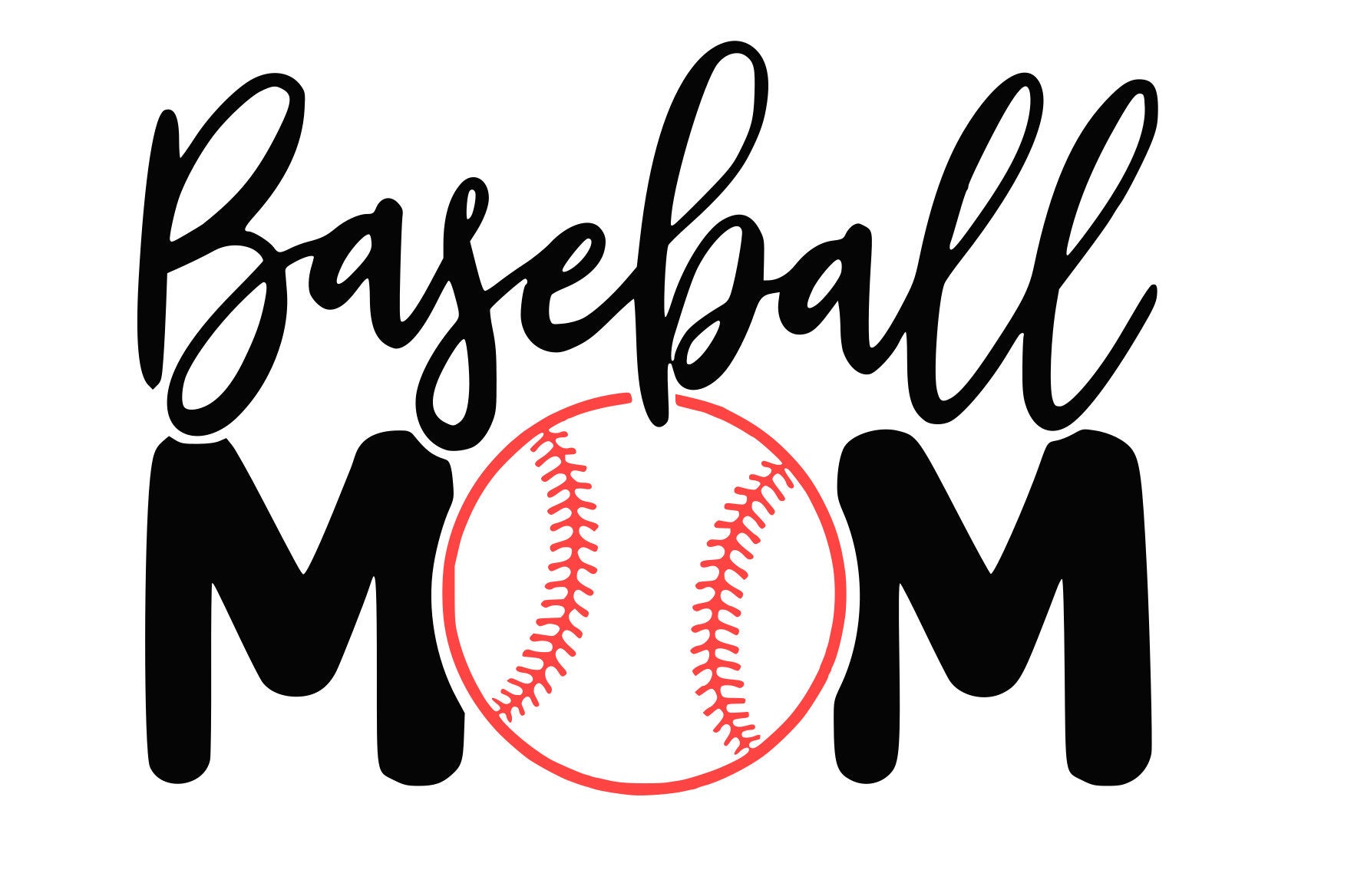 Baseball Mom & Dad SVG Bundle Cut Files - Etsy