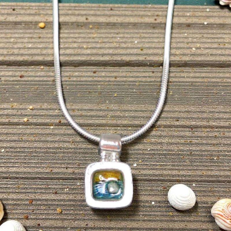 Shadow Box Pendant - Etsy