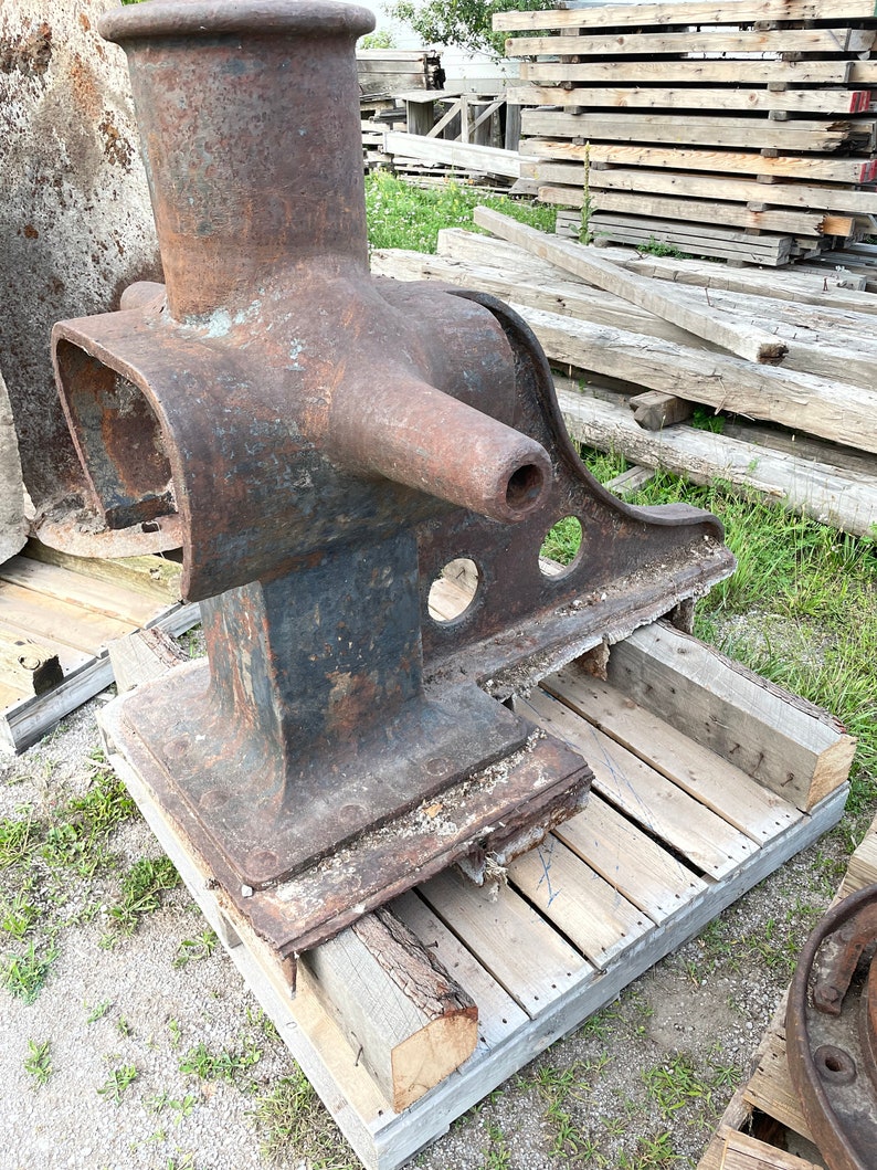 Just In Rare 8 Pc. Lot of Heavy Marine Iron Salvage Old Nautical Props ...