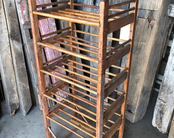 Wooden Factory Rack - Etsy