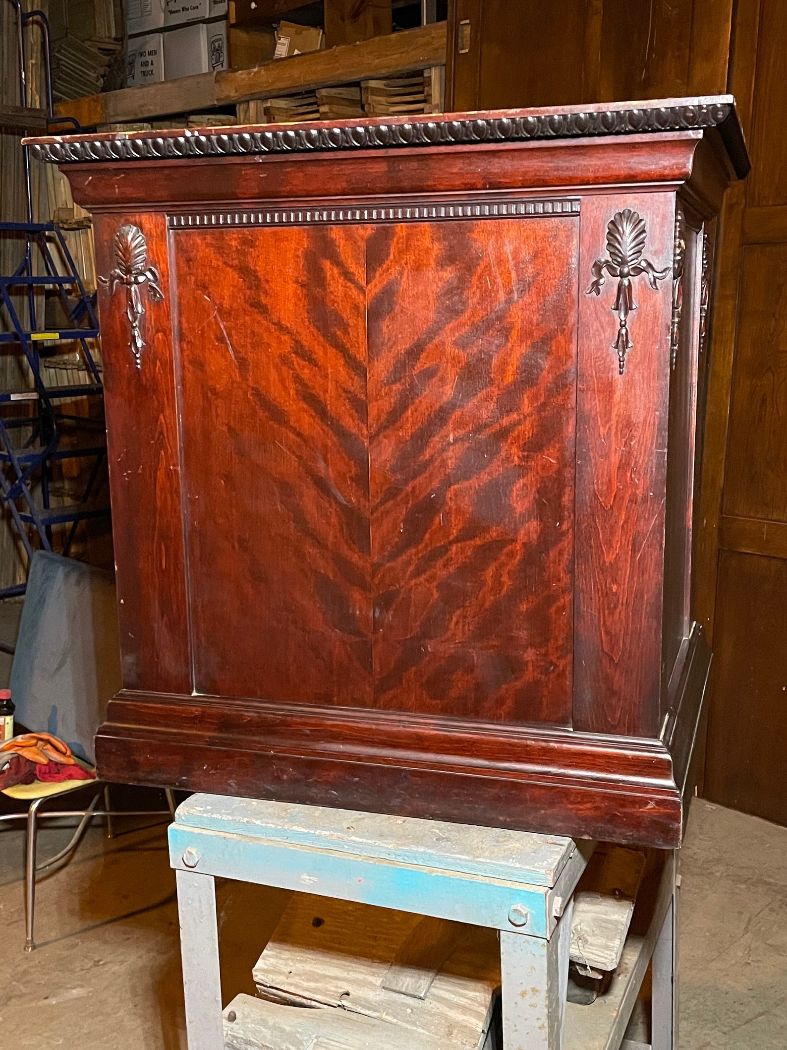 Antique Mahogany Masonic Altar 34 Tall X 30 Wide X 24 Deep With Storage ...
