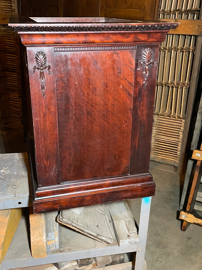 Antique Mahogany Masonic Altar 34” Tall X 30” Wide X 24” Deep With ...