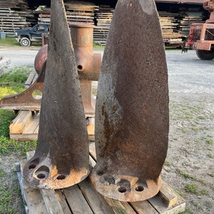 Just In! Rare 8 Pc. Lot of Heavy Marine Iron Salvage Old Nautical Props ...