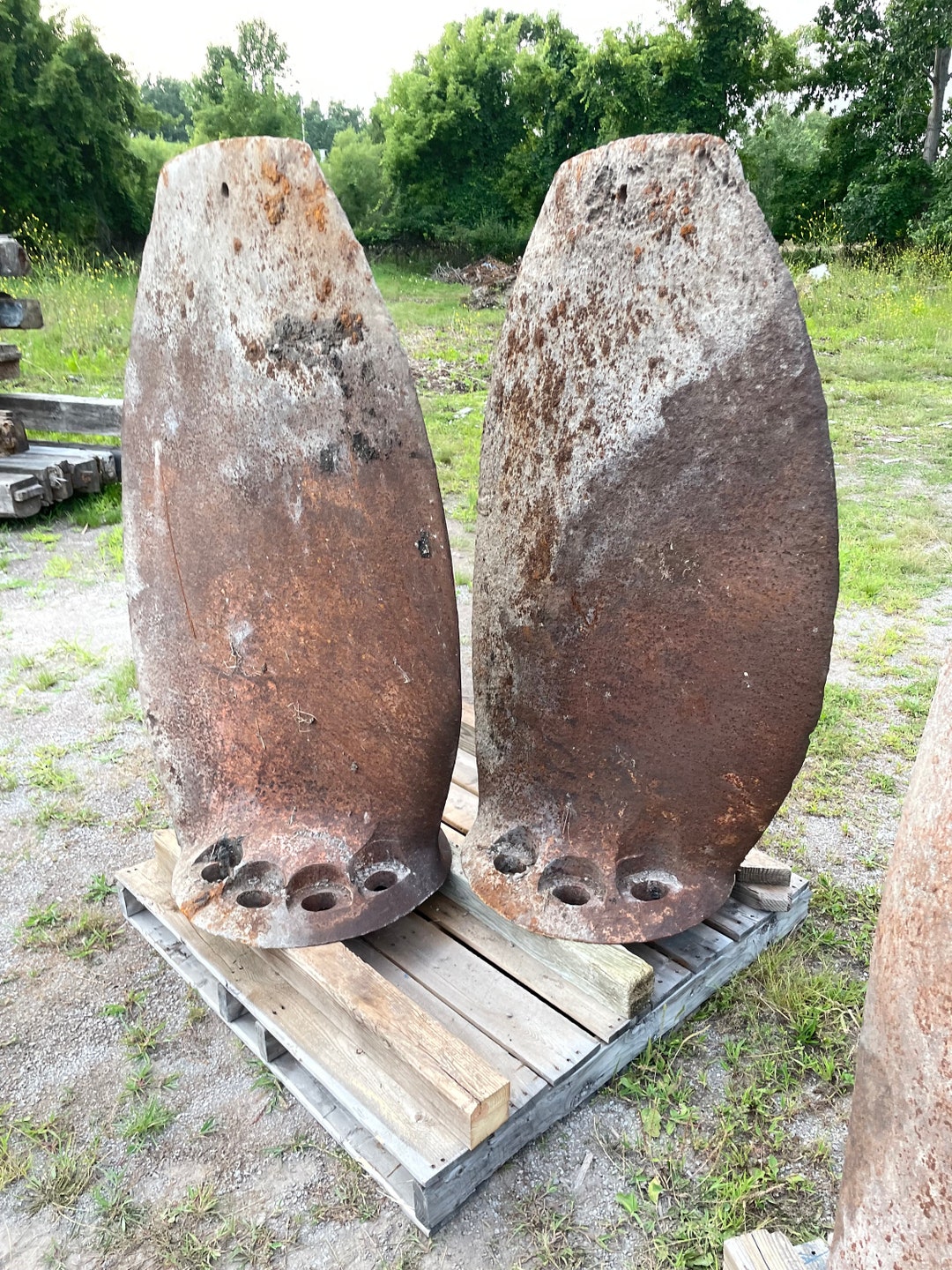 1 Large Ships Prop Bolt on Fin Perfect for Nautical Theme Standing ...