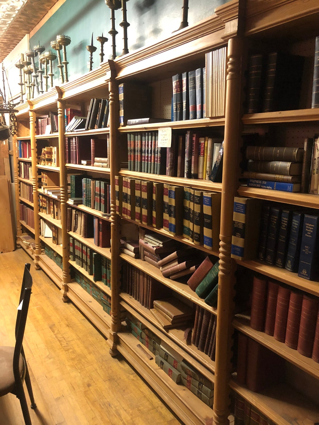 20.5 Long Sectional Bookcase 7.5 Tall X 12 Deep Hand - Etsy